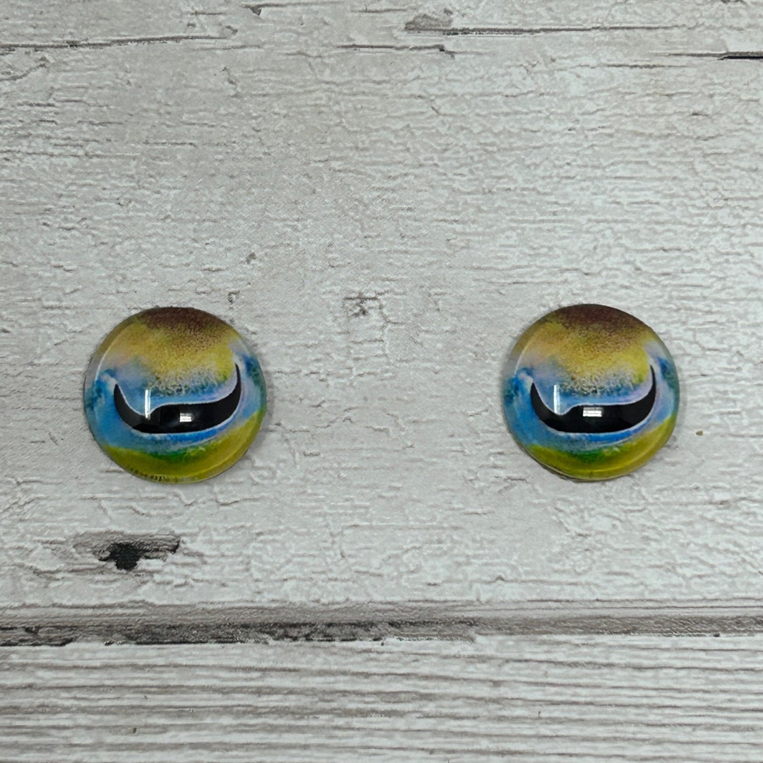 Glass Eye Cabochons in Sizes 6mm to 40mm Octopus Squid Cuttlefish Fish ...