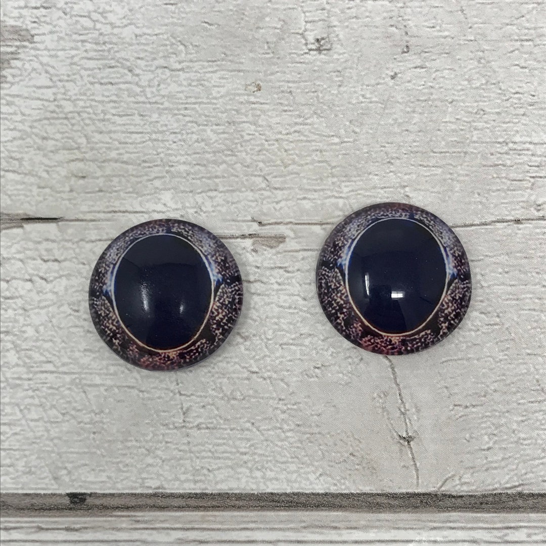Glass Eye Cabochons in Sizes 6mm to 20mm Dragon Eyes Fish Reptile ...