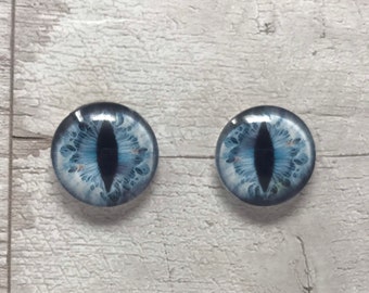 Dark Red Glass Eye Cabochons in Sizes 6mm to 40mm Dragon Eyes | Etsy UK