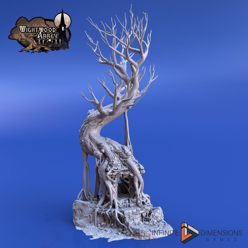Ancient Shrine Dnd 28mm Terrain Dungeons And Dragons Scenery Etsy