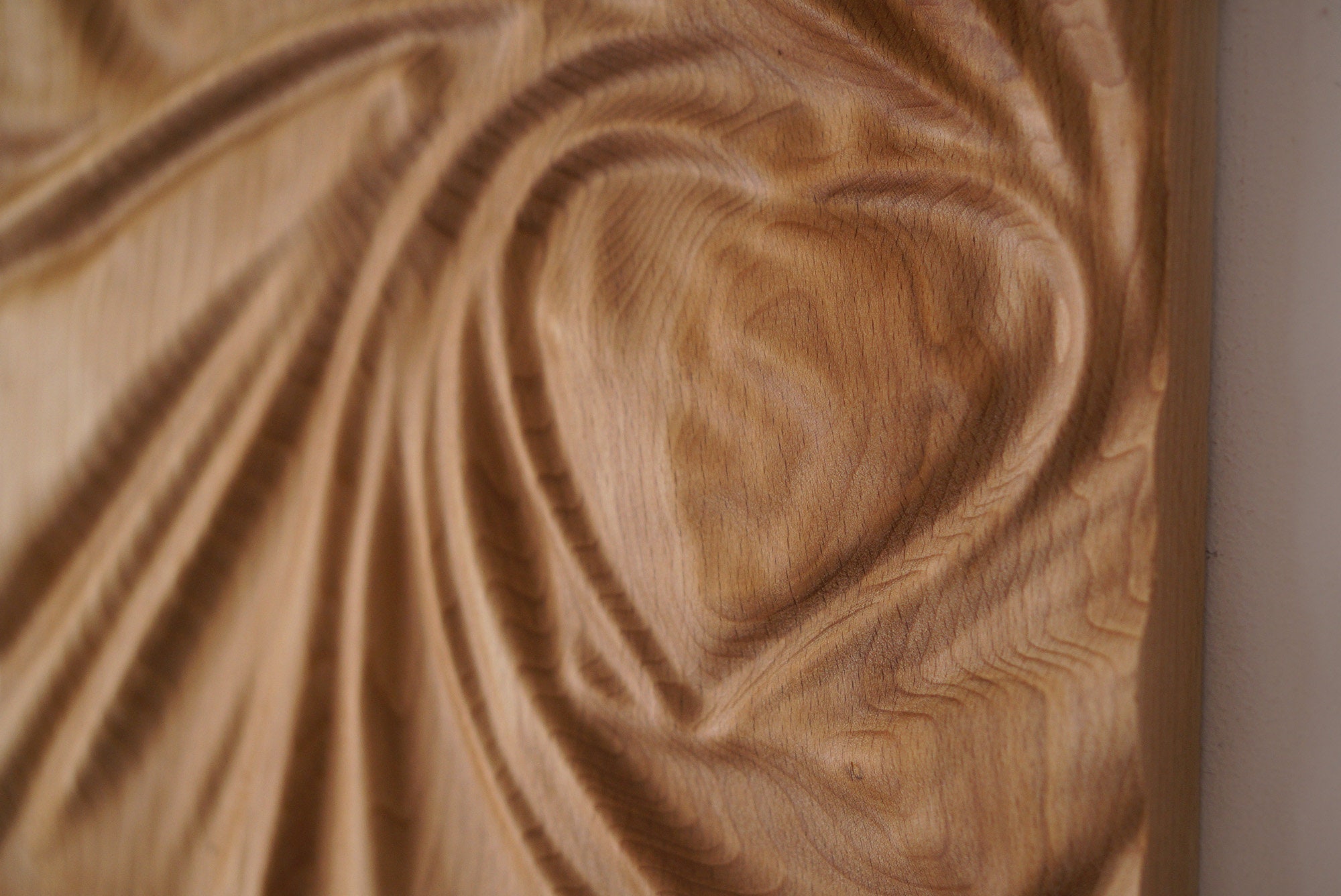 Wall Panel Decor, Wood Bas Relief Sculpture,modern Wood Wall Art ...