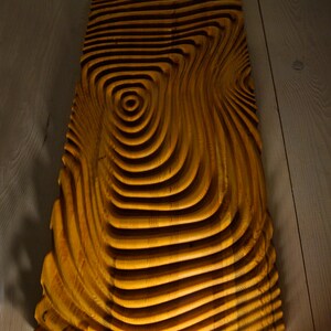 Reclaimed Pallet Art Radial Wood Waves, Interior Design, Pallet Wall ...