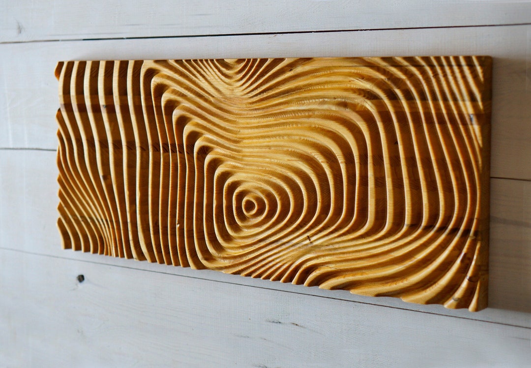 Reclaimed Pallet Art Radial Wood Waves, Interior Design, Pallet Wall ...