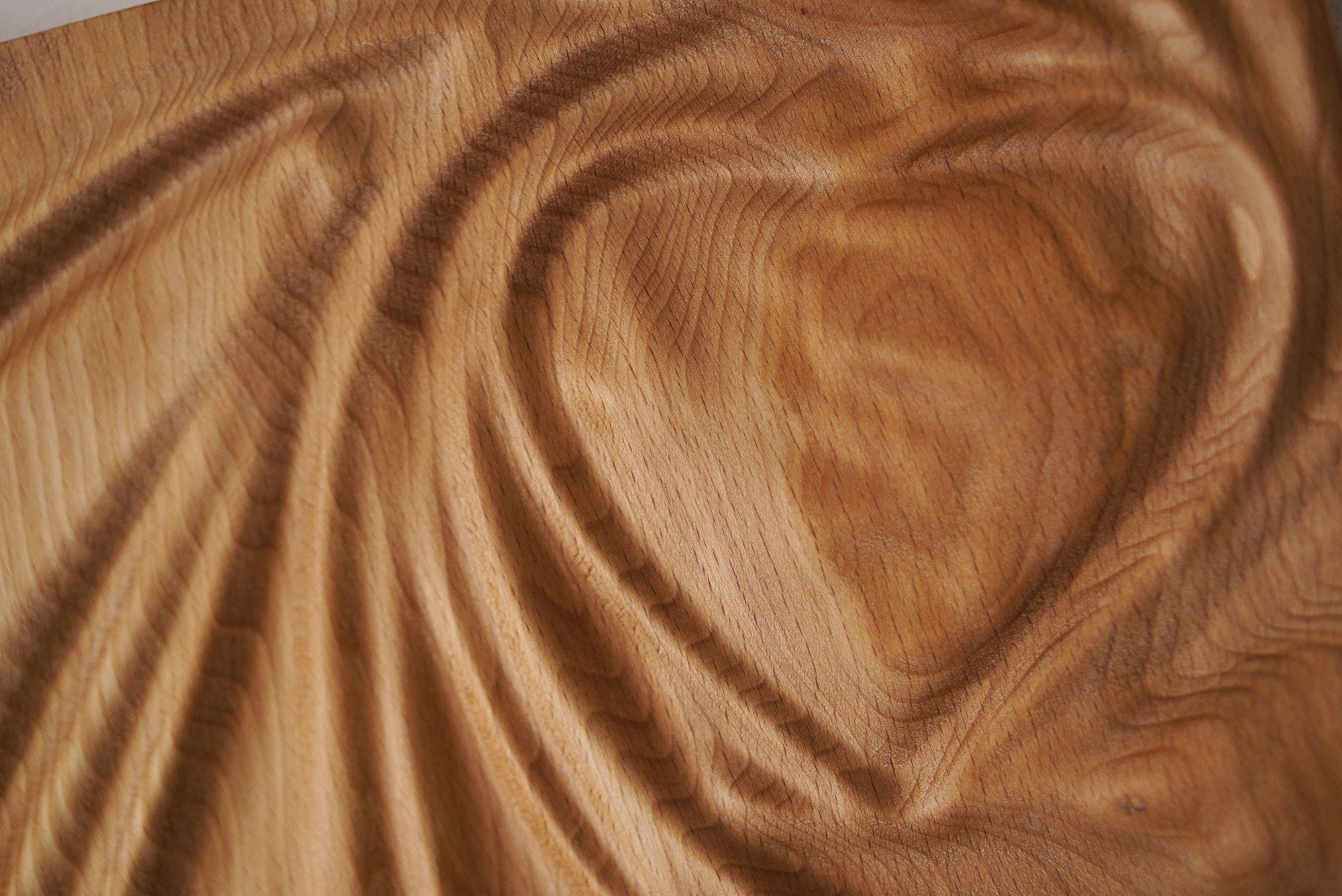 Wall Panel Decor, Wood Bas Relief Sculpture,modern Wood Wall Art ...