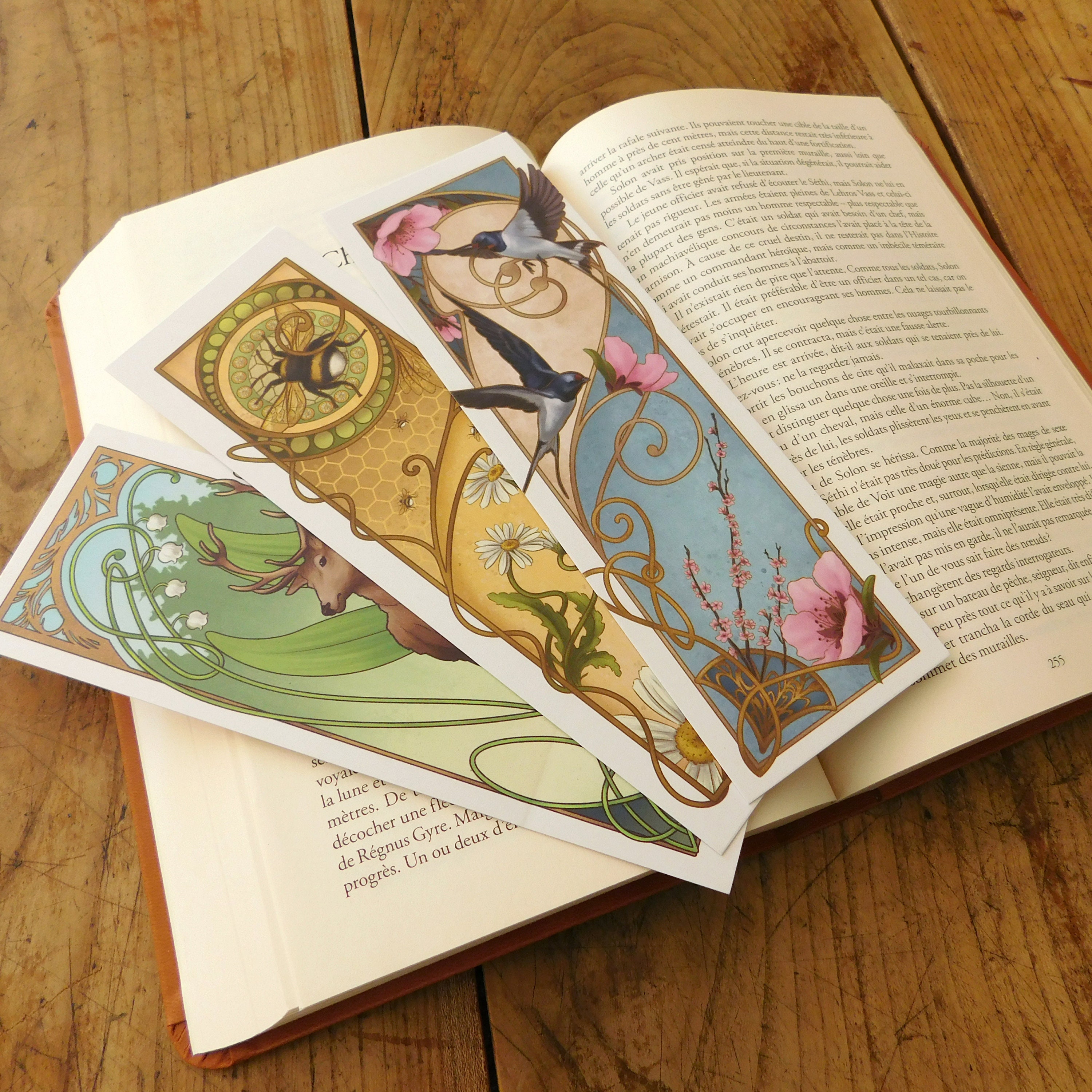 Marque-pages Illustrés - Etsy France