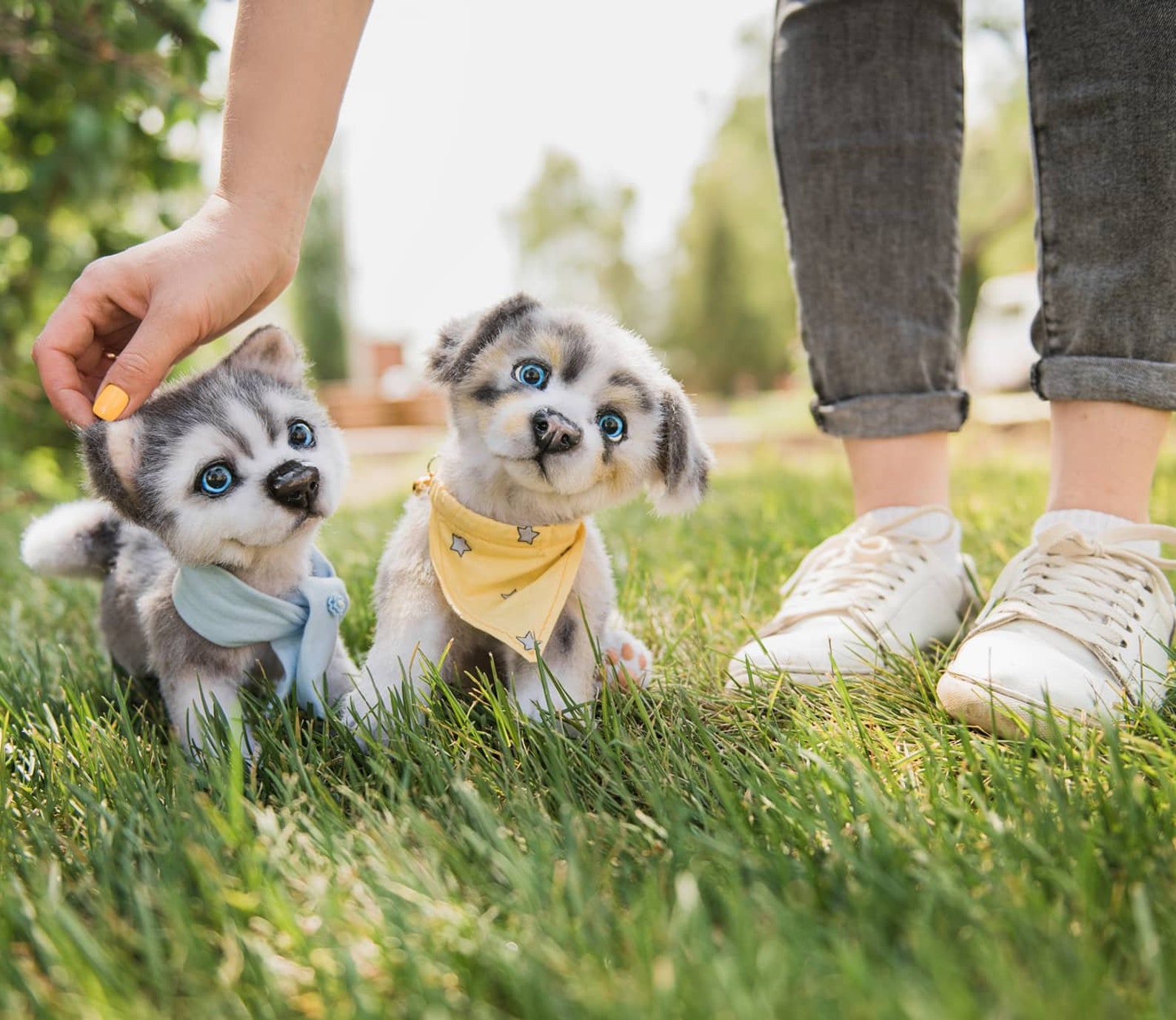 Husky dog Realistic husky stuff animal Stuffed animal toys | Etsy