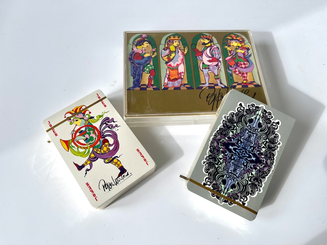 Bjorn Wiinblad NEW OLD STOCK 1970 Playing Cards. Danish Artist Wiinblad ...