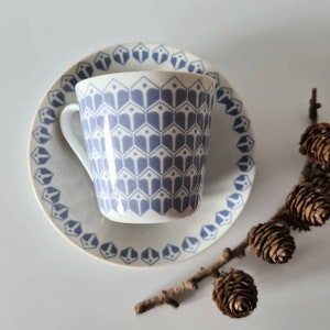Danish 50s Cup and Saucer (duo) - by LYNGBY of Denmark. Scandinavian ...