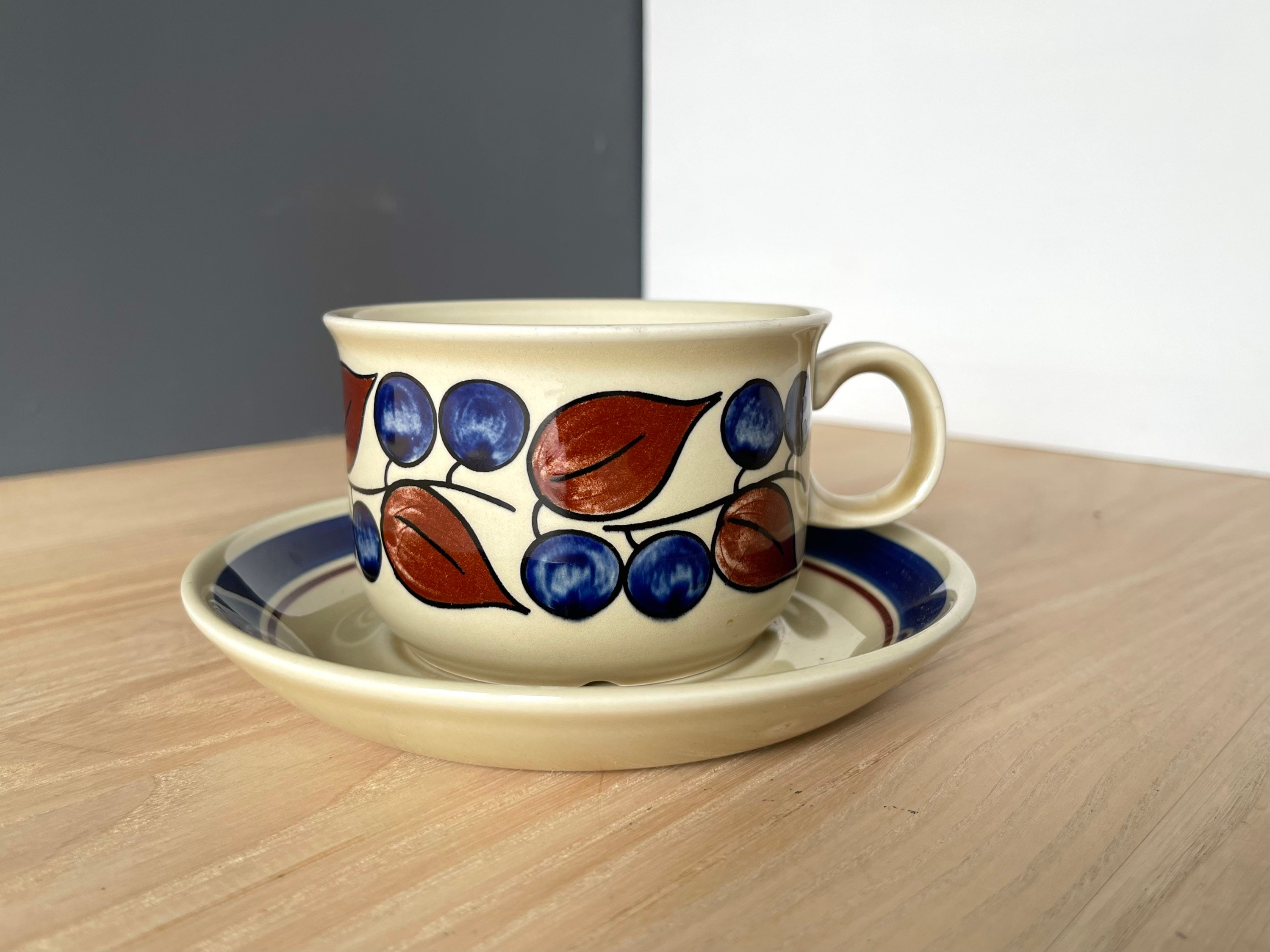 Blueberry Tea Duo - Scandinavian Design by Figgjo / Stavangerflint ...