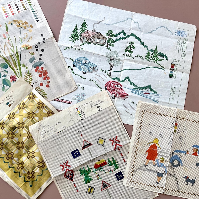 Danish Cross Stitch - Etsy