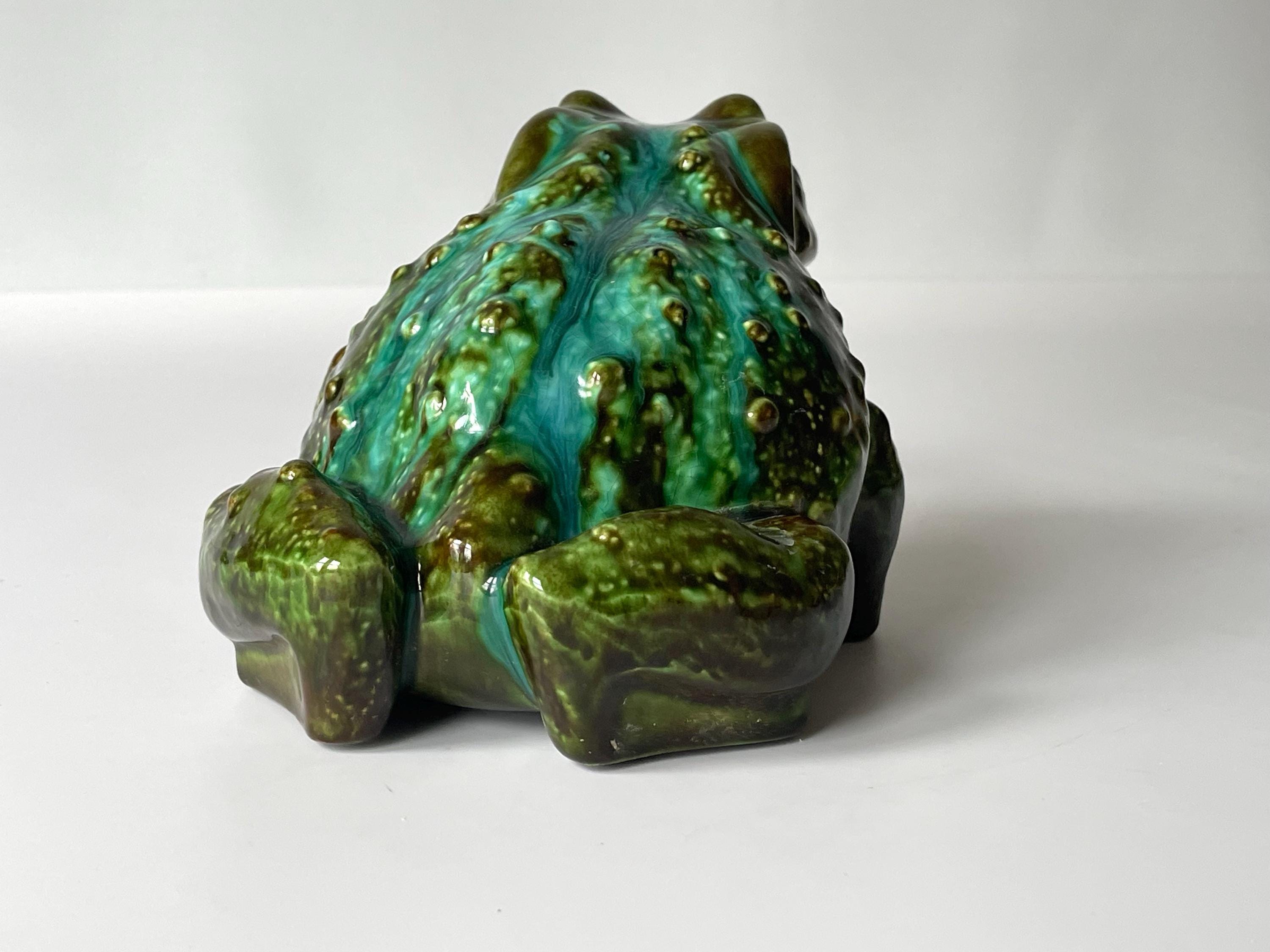 Vintage Arnel's Like Large Ceramic Frog Toad Figurine. - Etsy