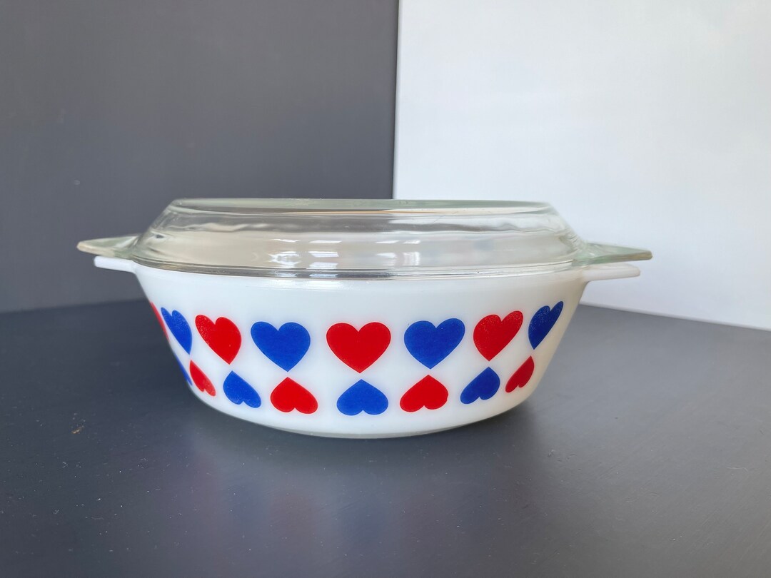 Rare JAJ Pyrex With Hearts - Number 513 - Collectors Item From 1971 ...