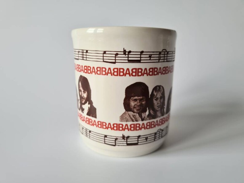 Rare Abba Mug Collectors Piece With Nodes and Björn | Etsy