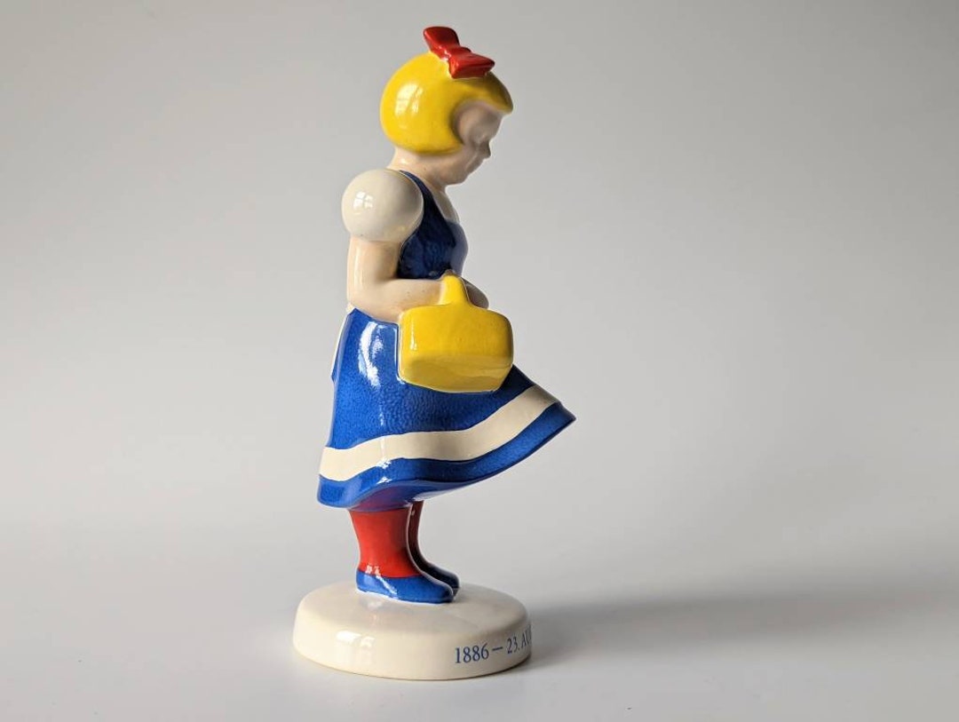 Rare IRMA GIRL Figurine by Søholm. Commemorative 100 Years Figurine ...