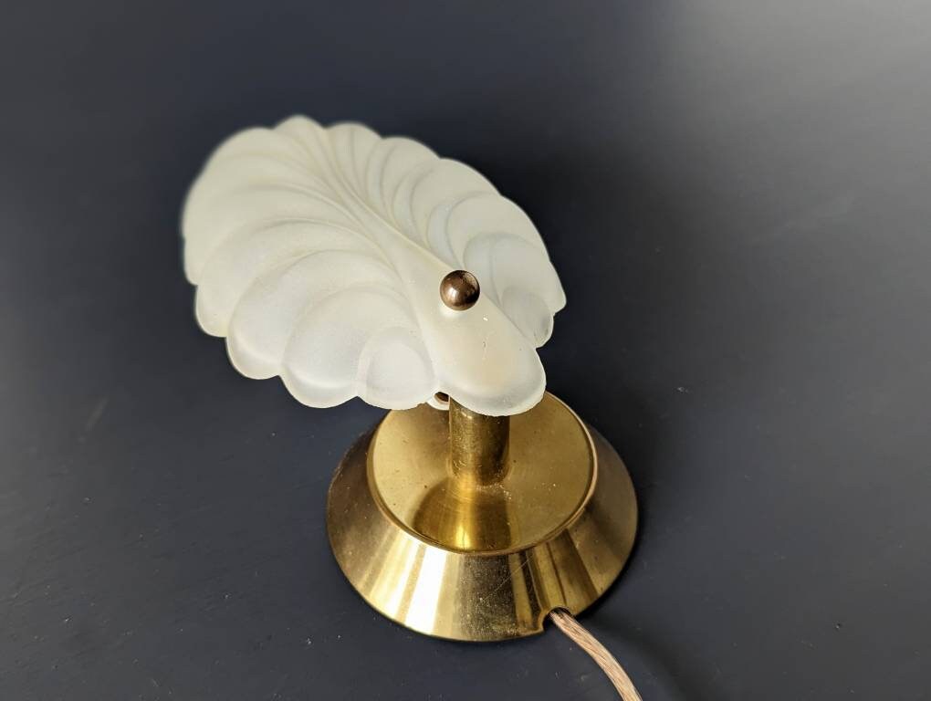 Vintage Sea Shell Wall Sconce Scandinavian Design From - Etsy