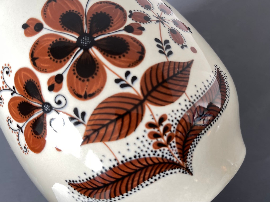 Vintage Hedda Jug, 70s Figgjo Flint. Big Creamer / Jug. Scandinavian ...