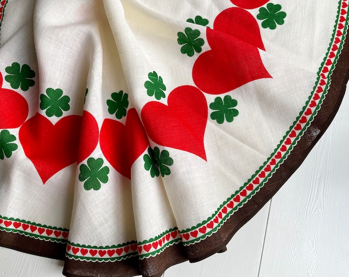 Vintage Tablecloth, German Design, Made in 70s Germany by Walterscheid ...