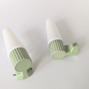 Set of 2 Hans-agne Jacobsson for IFÖ Pastel Green Bathroom Lamps Number ...