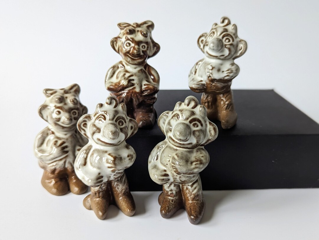 5 Danish 50s Trolls Designed by Marianne Starck for Michael Andersen ...