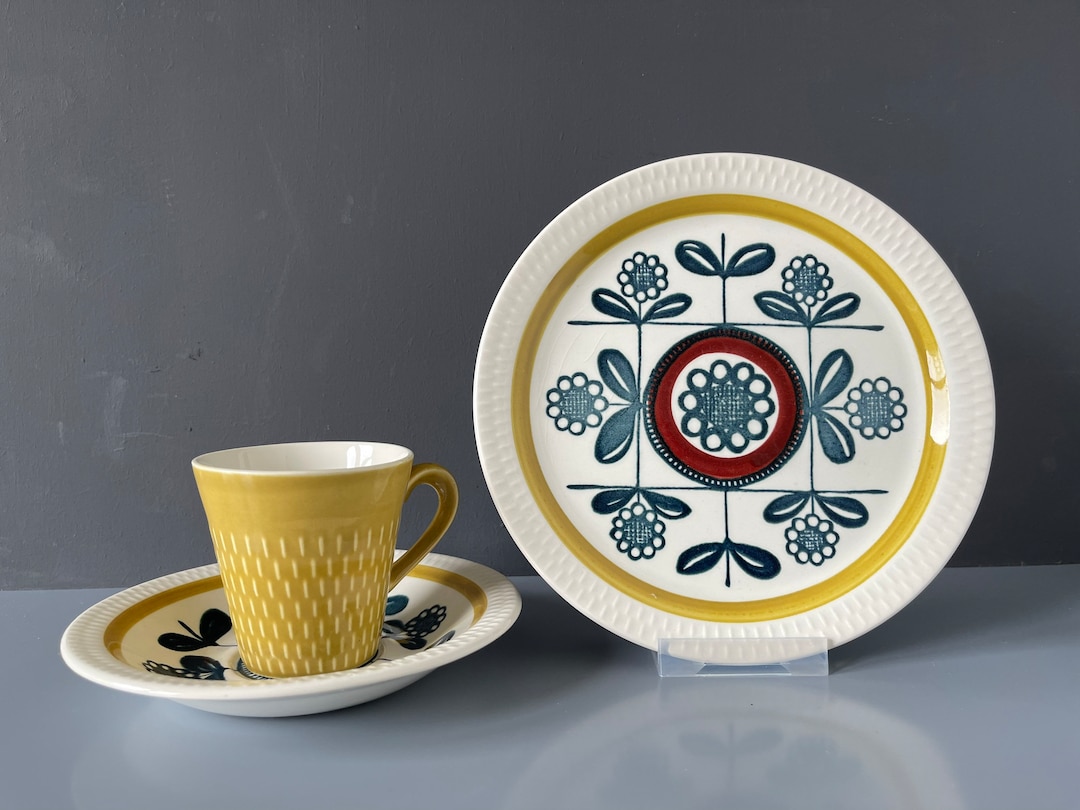 Coffey Trio Kon Tiki by Inger Waage for Stavangerflint. Norway 50s ...