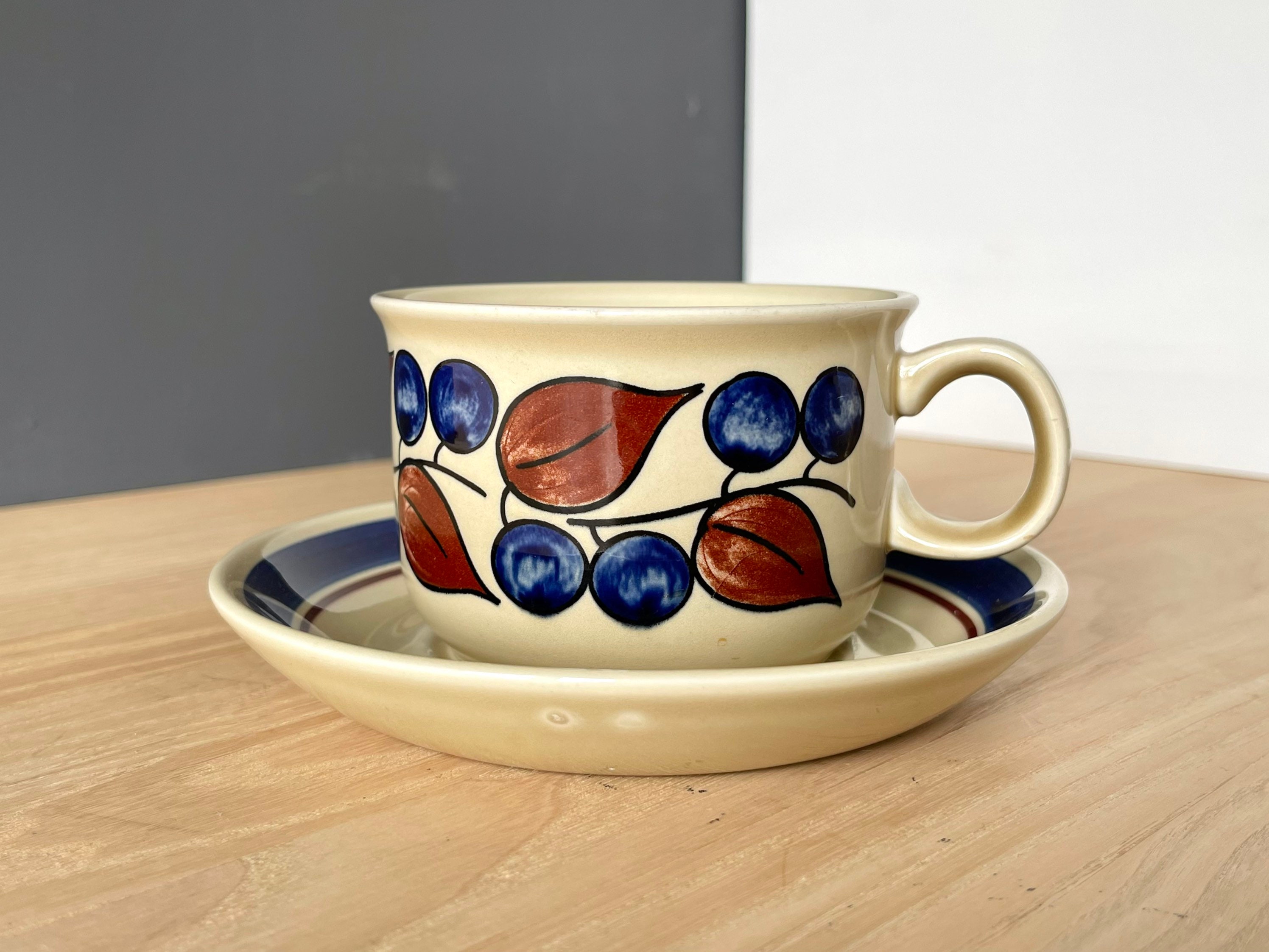 Blueberry Tea Duo - Scandinavian Design by Figgjo / Stavangerflint ...