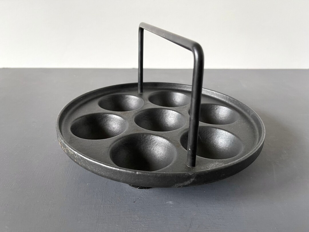 Vintage Copco / Nacco Pan for Danish Æbleskiver / Ebleskiver. Cast Iron ...