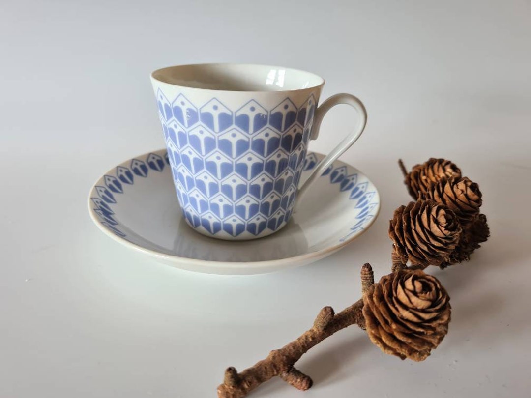 Danish 50s Cup and Saucer (duo) - by LYNGBY of Denmark. Scandinavian ...