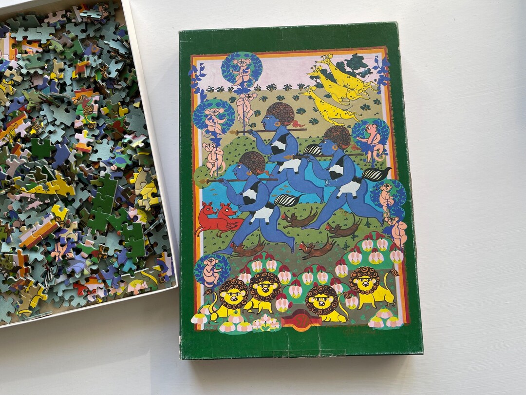 Bjørn Wiinblad 1980 Jigsaw Puzzle. "south" Designed by Danish Artist ...