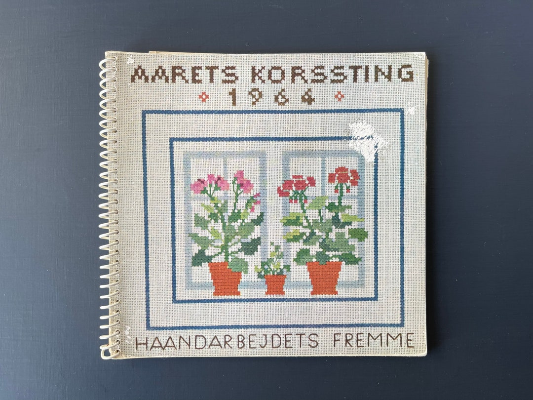 1964 Haandarbejdets Fremme - Danish Cross Stitch - Yearbook 1964 ...