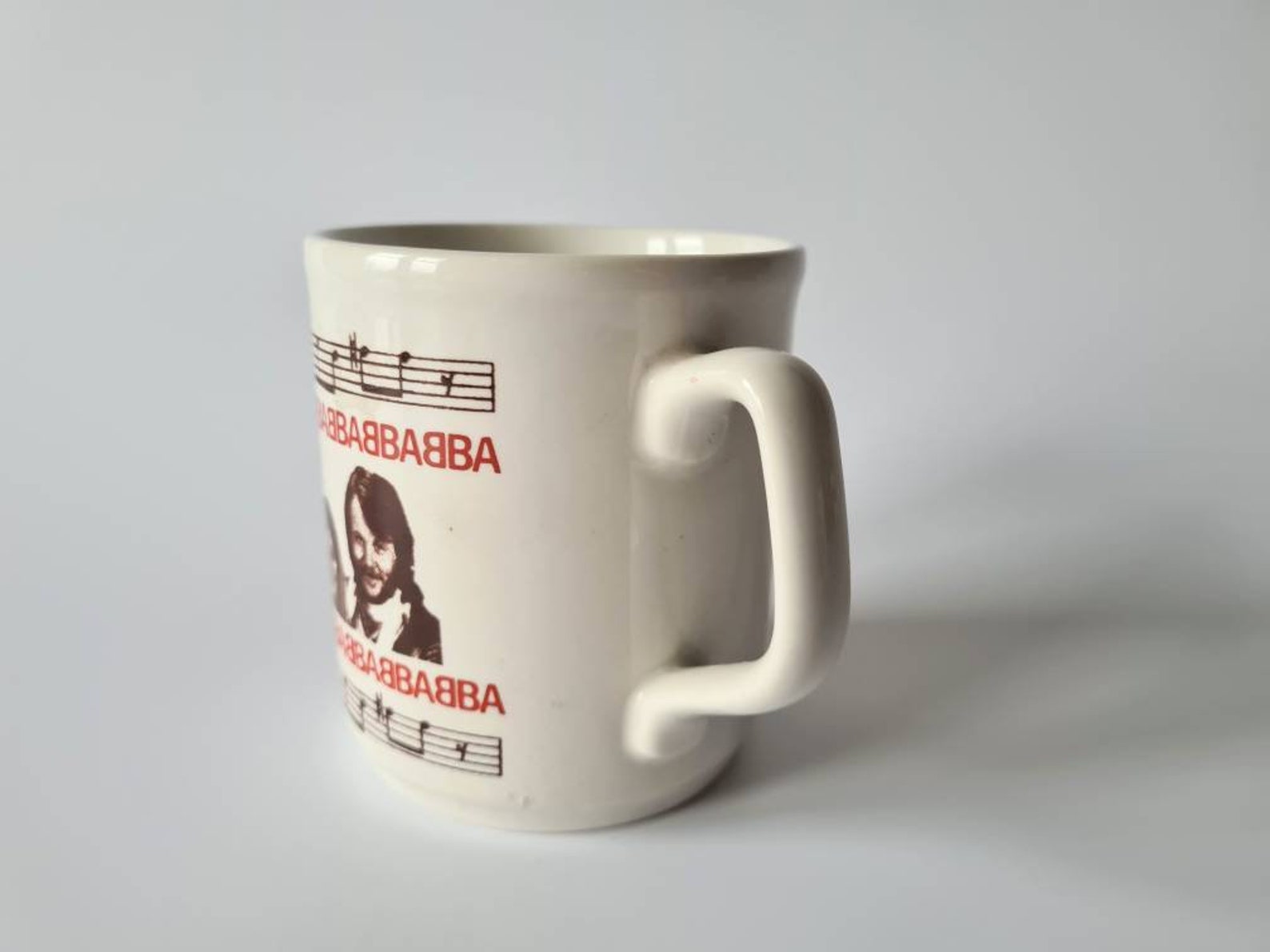 Rare Abba Mug Collectors Piece With Nodes and Björn | Etsy