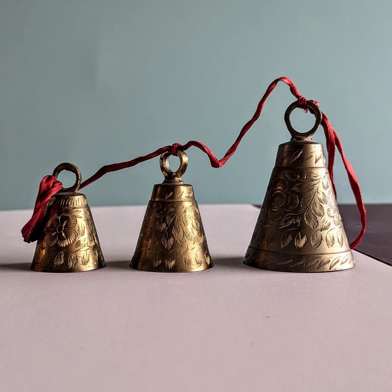 India Brass Bells - Etsy
