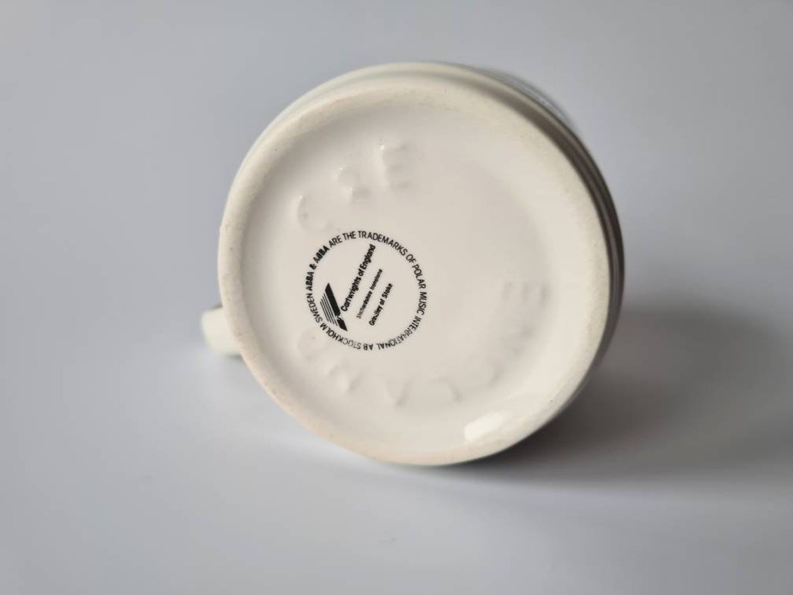 Rare Abba Mug Collectors Piece With Nodes and Björn - Etsy