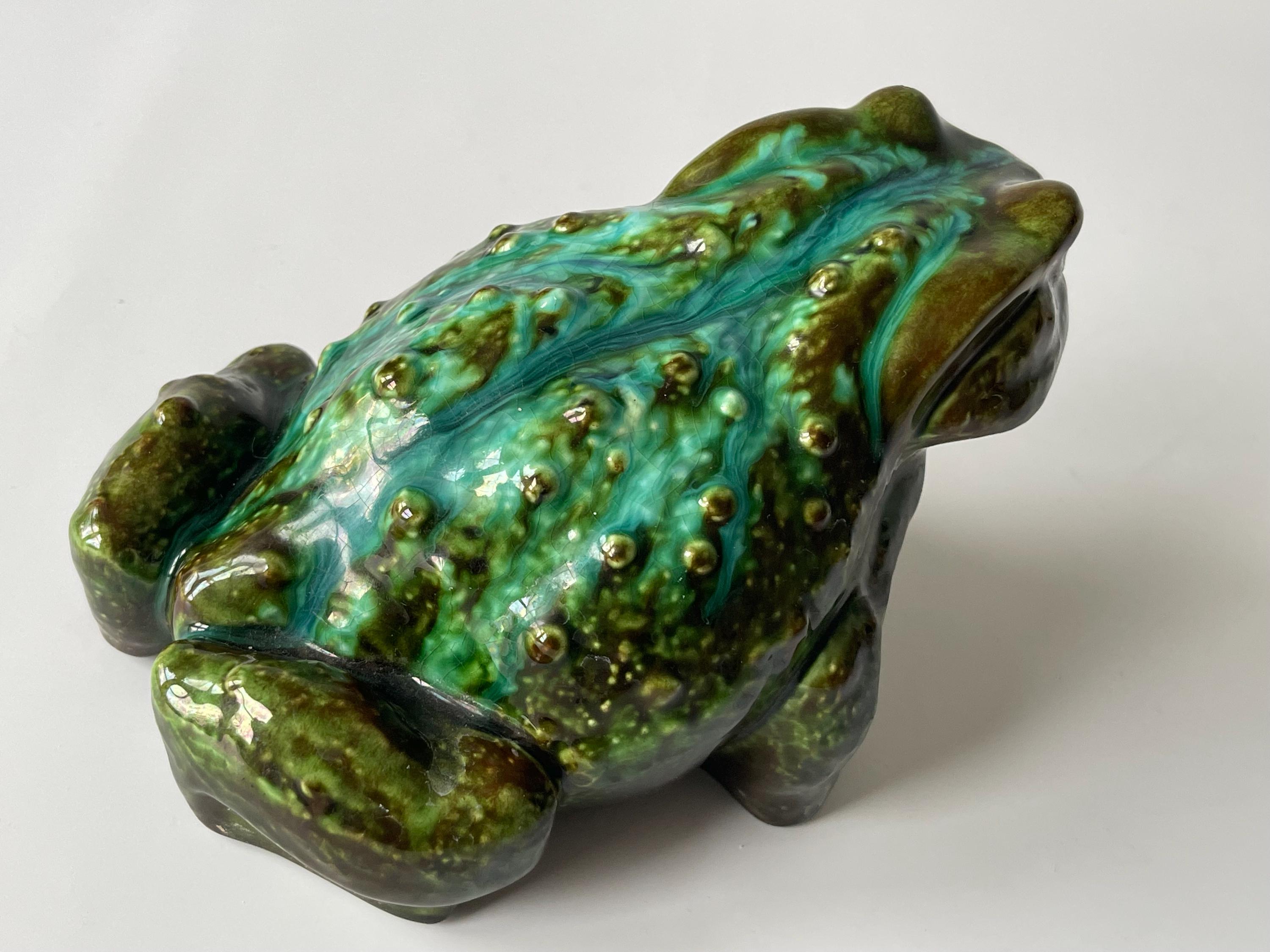 Vintage Arnel's Like Large Ceramic Frog Toad Figurine. - Etsy