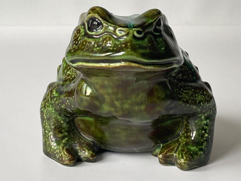Vintage Arnel's Like Large Ceramic Frog Toad Figurine. - Etsy