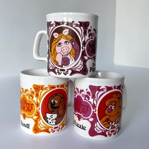 Rare Vintage Muppet Show Mug - Collectors Piece - MISS PIGGY - Kiln ...