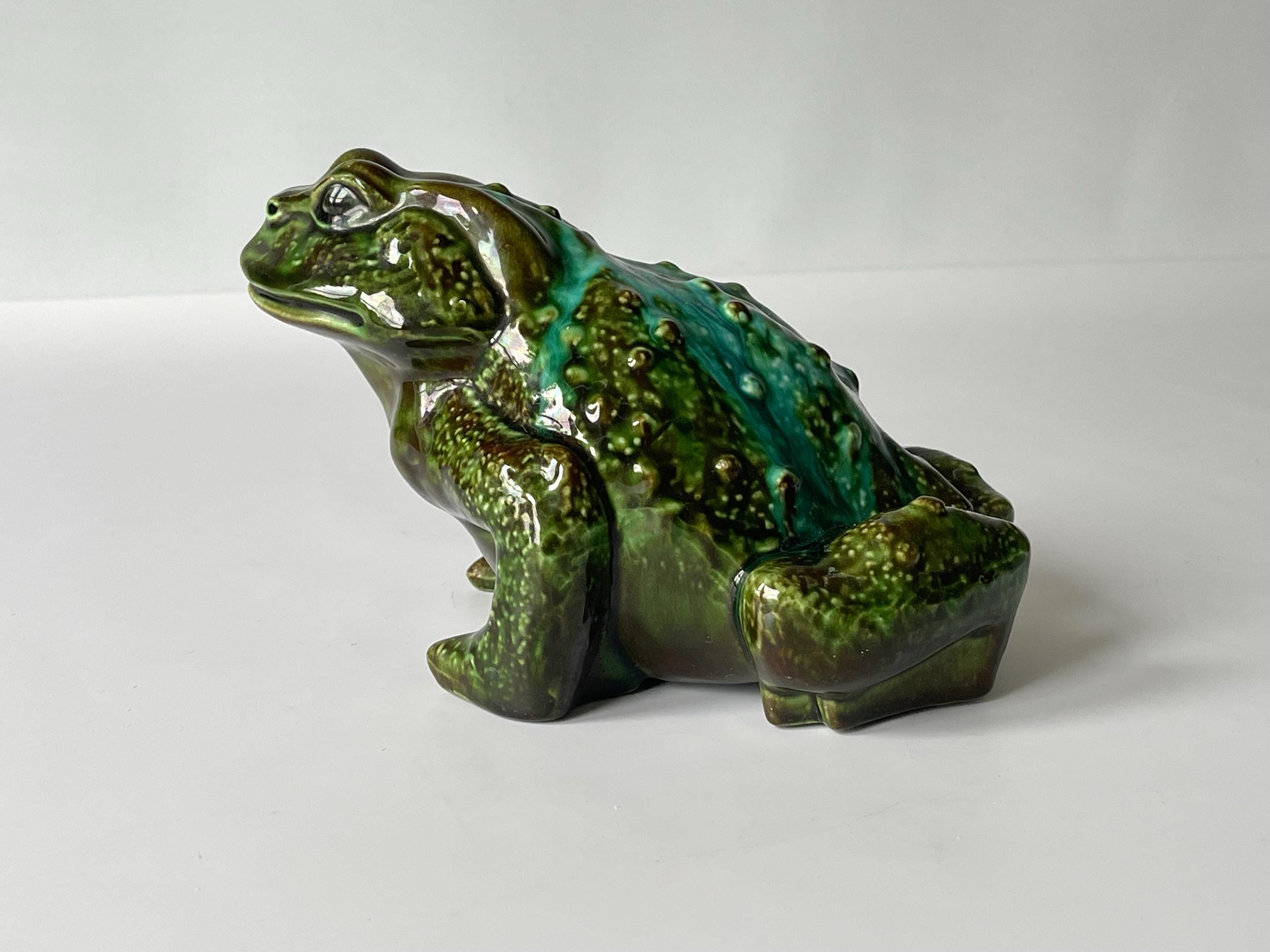 Vintage Arnel's Like Large Ceramic Frog Toad Figurine. - Etsy