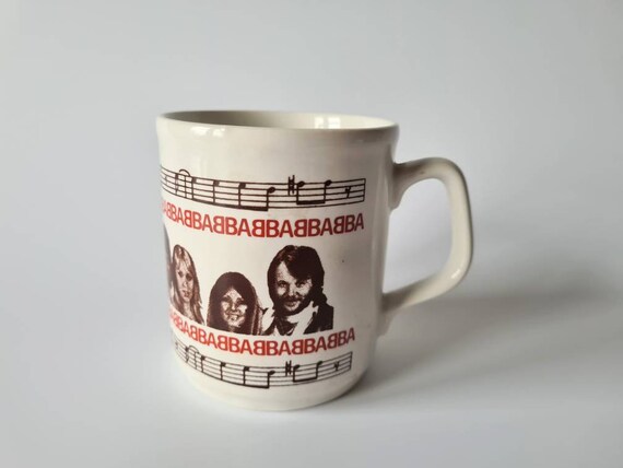 Rare Abba Mug Collectors Piece With Nodes and Björn - Etsy
