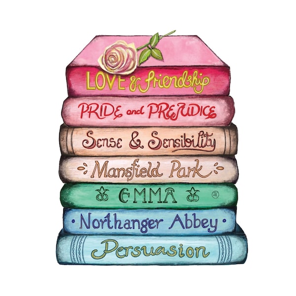 Jane Austen Card - Etsy