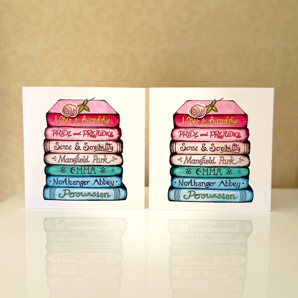 Jane Austen Card - Etsy