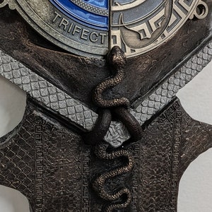 Spartan Race Spear 2024 SNAKE DESIGN Spartan Trifecta Medal Display ...