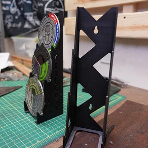 Spartan Trifecta Wedge Display Wall or Desk Ready Show off Your Hard ...