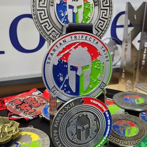 Spartan Trifecta Holders Hold up to 3 Trifectas 9wedges, Weekend ...