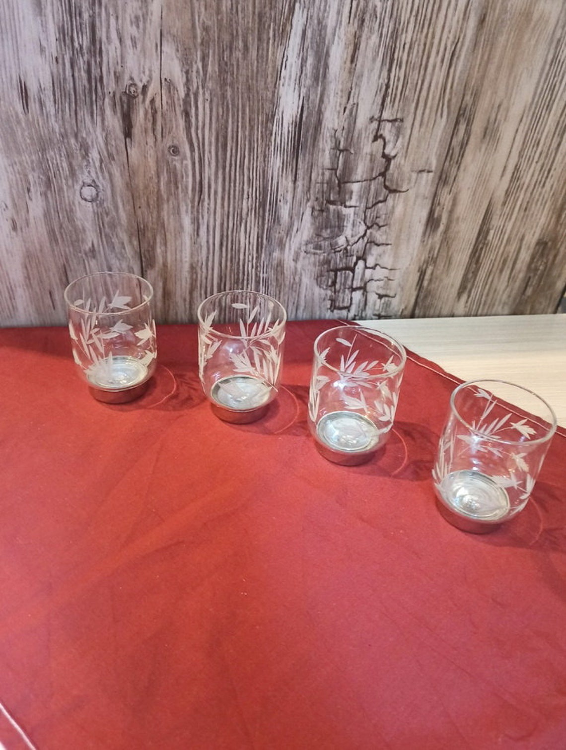 Vintage Russian Short Glasses Soviet Vodka Shot Glass Vodka Etsy