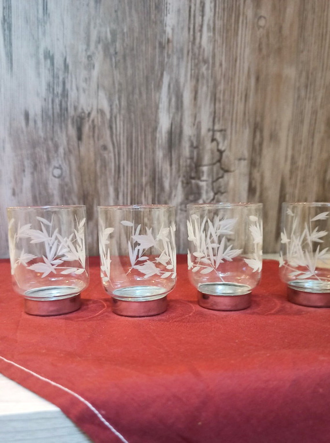 Vintage Russian Short Glasses Soviet Vodka Shot Glass Vodka Etsy