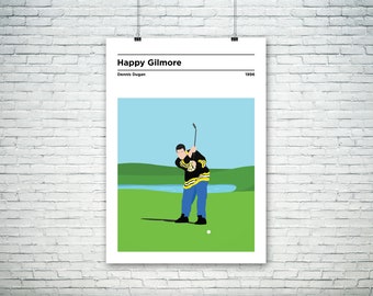 Happy Gilmore Poster | Etsy UK