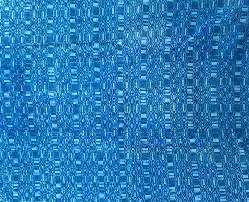 Antique Blue Overshot Coverlet Triple Panel Hand Woven - Etsy