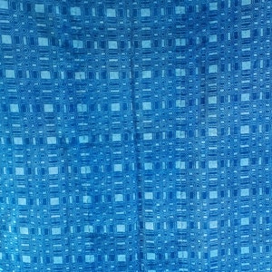 Antique Blue Overshot Coverlet, Triple Panel, Hand Woven, Double Seam ...