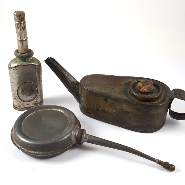 Antique Miniature Oil Can - Etsy