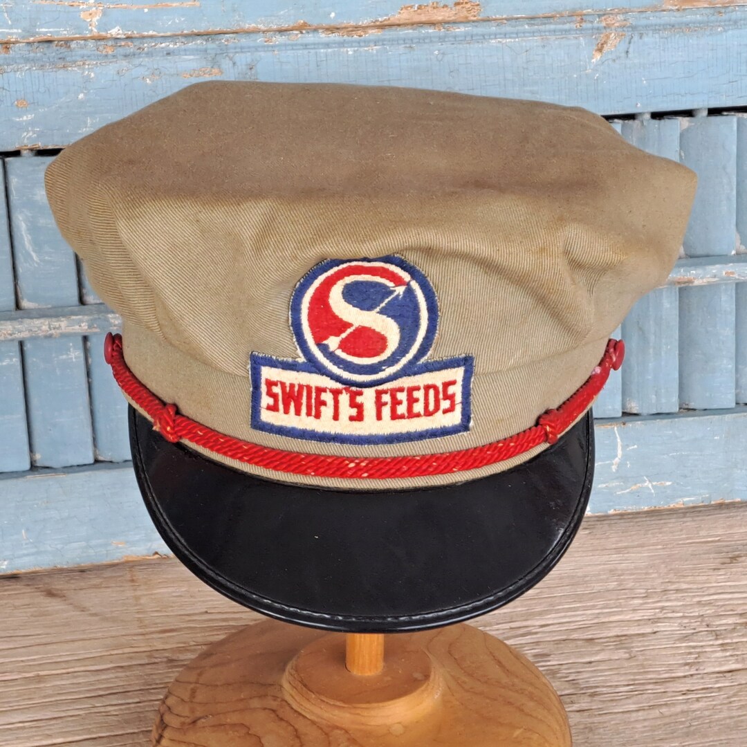 Vintage Delivery Driver Hat, Swift's Feeds, Delivery Man Uniform ...