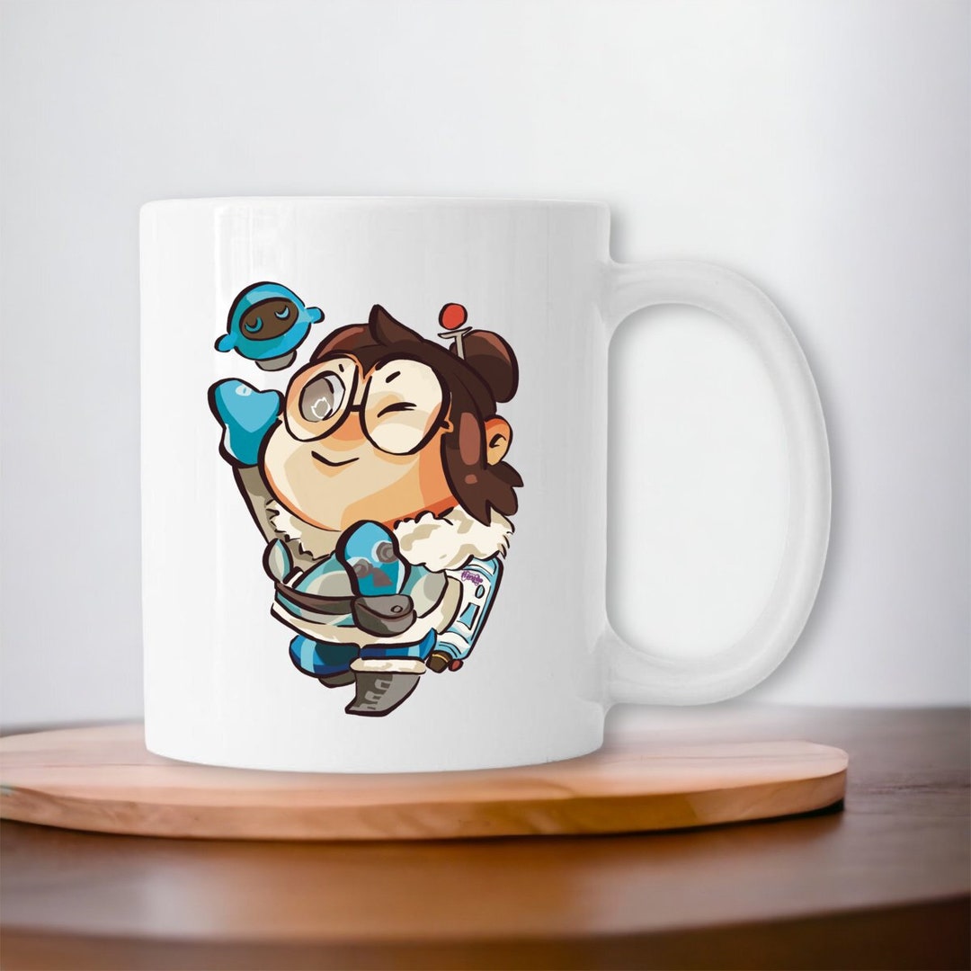 Mug Mei Overwatch 330ml Ceramic Made in France Vegan Ink - Etsy